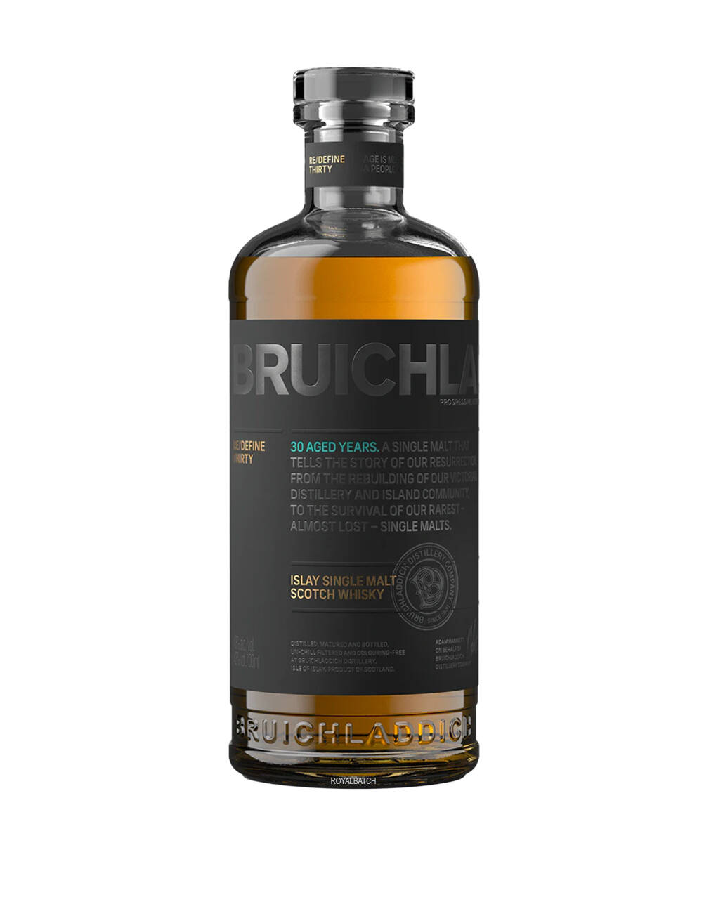 Bruichladdich 30 Year Scotch Whisky Royal Batch