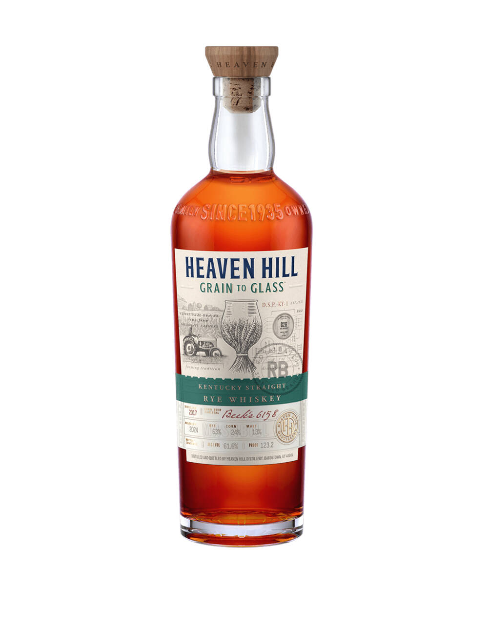 Heaven Hill Grain To Glass Rye Whiskey Royal Batch
