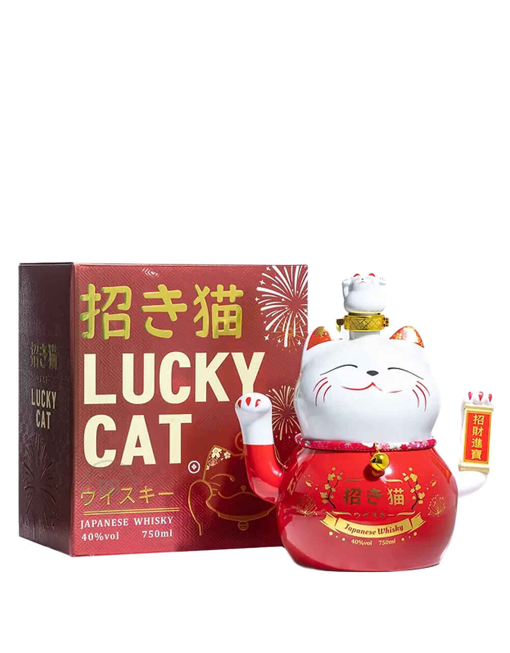 Lucky Cat Maneki Neko Japanese Whisky Royal Batch
